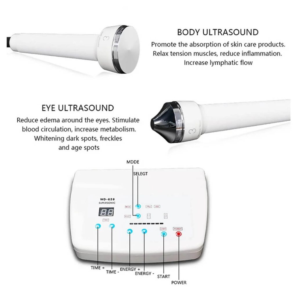 Máquina Ultrasonido Facial Corporal Supersonica Prof - Clinical Nurse
